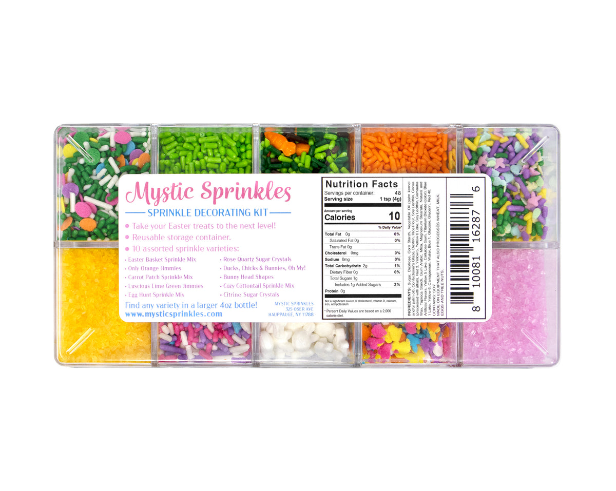 Hoppy Easter Sprinkle Decorating Kit 6.8oz – Mystic Sprinkles