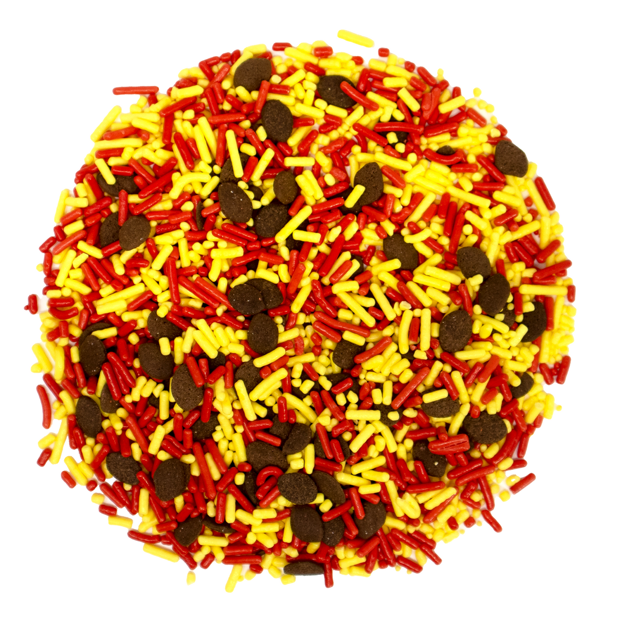 The Big Football Game - Red & Yellow Sprinkle Mix 3.3oz – Mystic Sprinkles