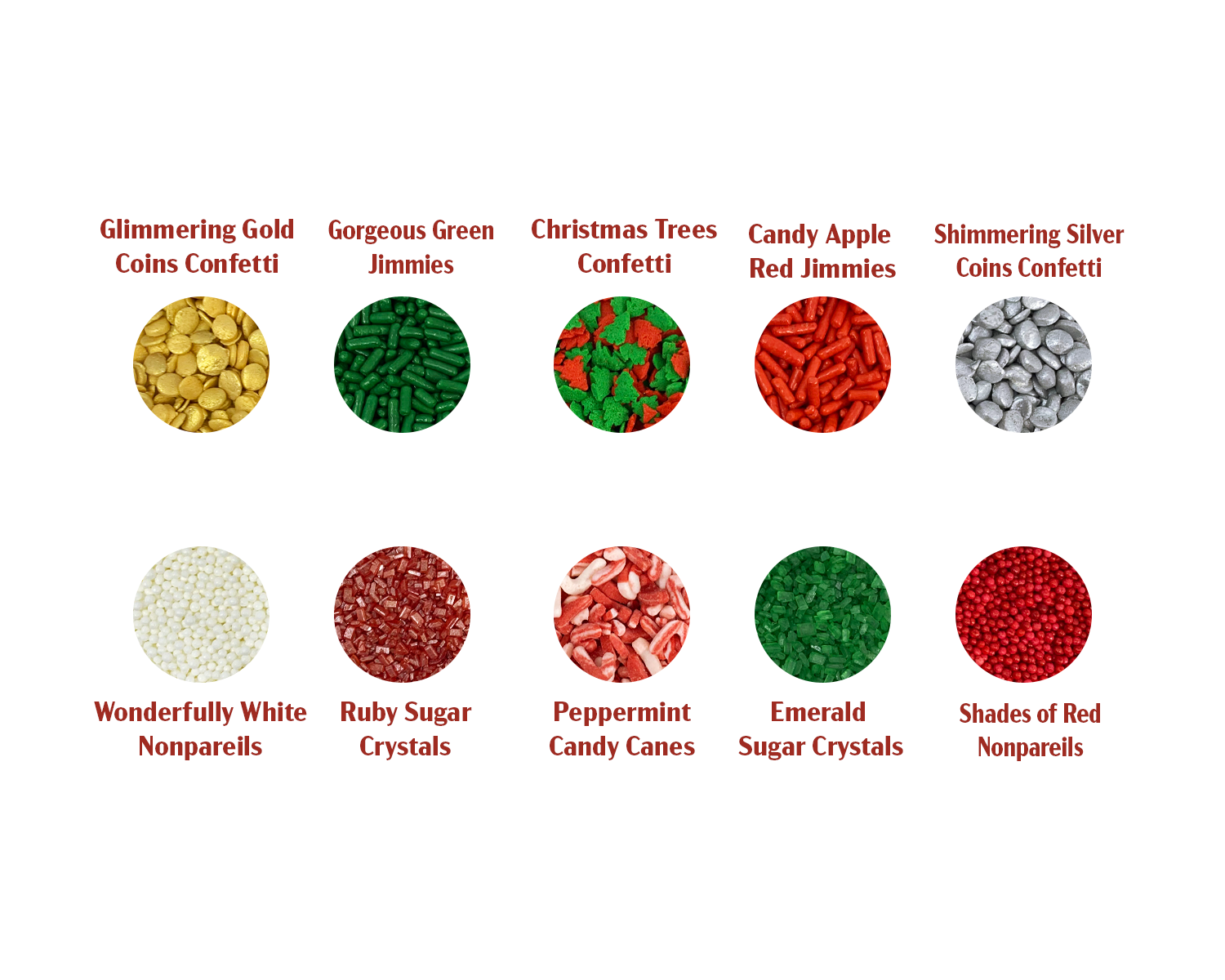 A Classic Christmas Sprinkle Decorating Kit 6.8 oz. – Mystic Sprinkles