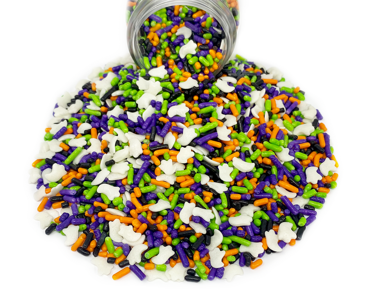 Fright Night Ghastly Ghost Sprinkle Mix 3.4oz – Mystic Sprinkles
