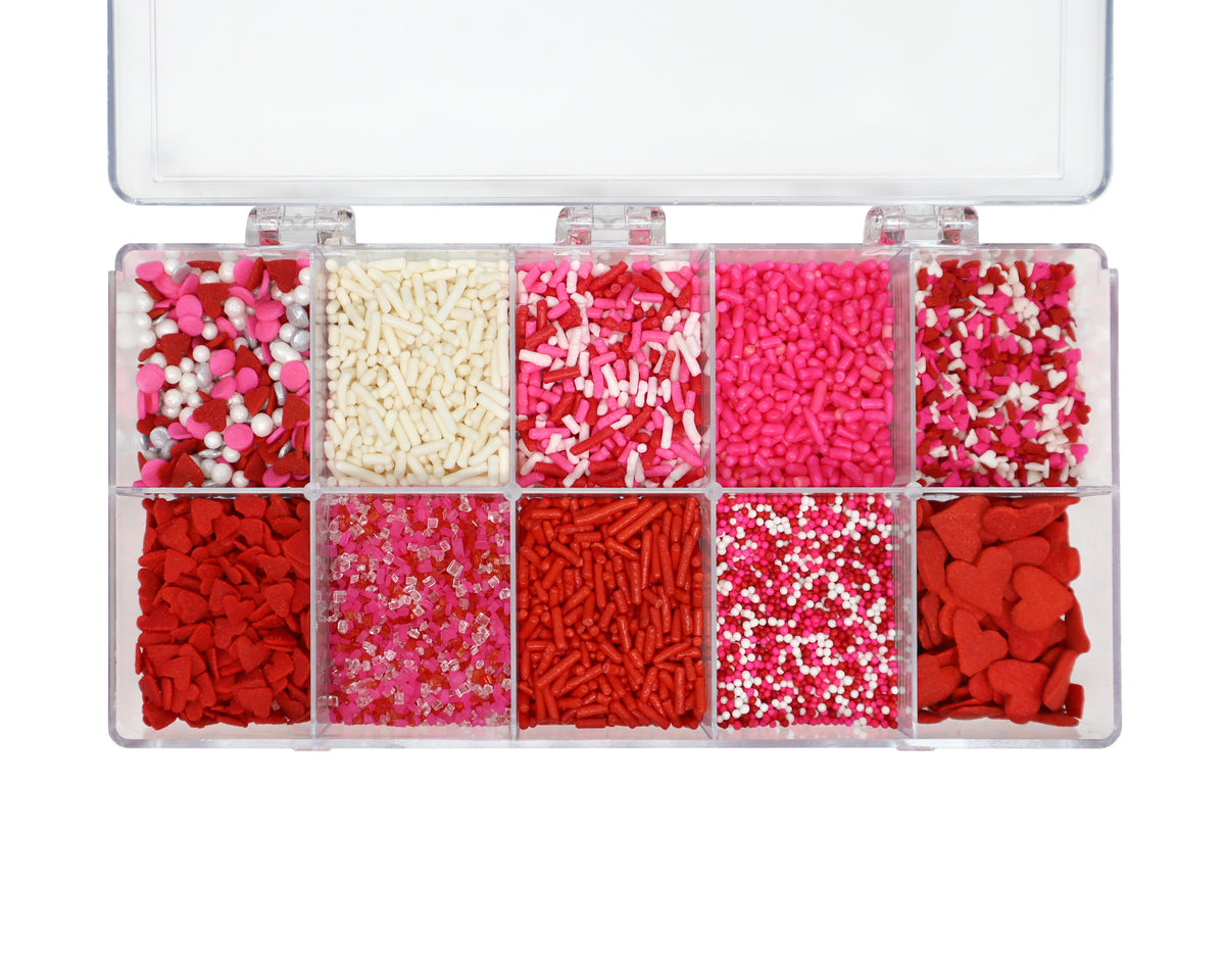 Lot's Of Love Sprinkle Decorating Kit 5.7oz – Mystic Sprinkles