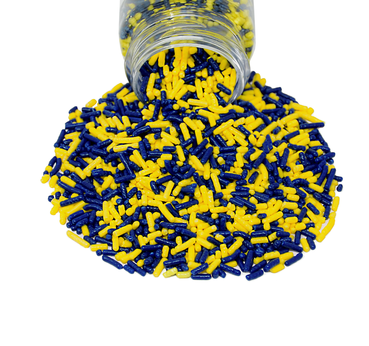 The Big Game: Navy Blue & Yellow Jimmy Mix 3oz Bottle – Mystic Sprinkles