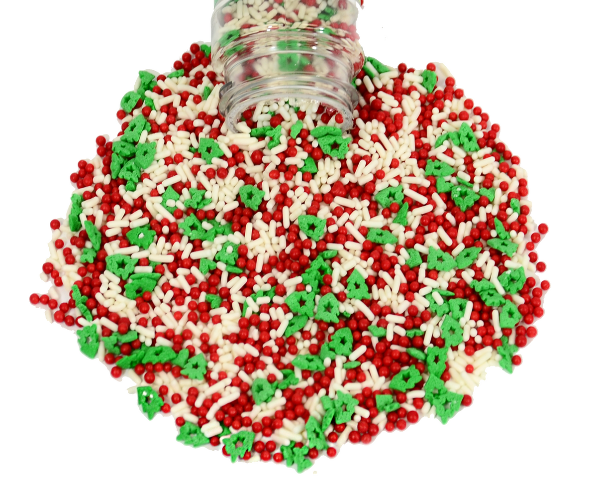 O Christmas Tree Sprinkle Mix 3.2 oz. – Mystic Sprinkles